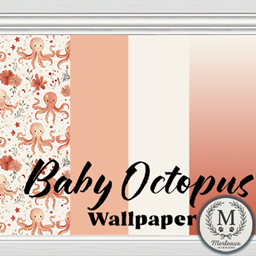 Merleaux - Baby Octopus - Wallpaper - The Sims 4 Build / Buy - CurseForge