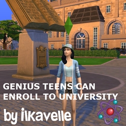 Genius Teens Can Apply & Enroll To University Anytime - The Sims 4 Mods ...