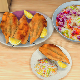 Fried Fish with Coleslaw Custom Recipe - The Sims 4 Mods - CurseForge