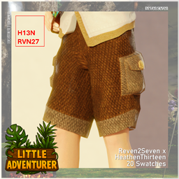 Child's Little Ranger Camp Shorts - The Sims 4 Create a Sim - CurseForge