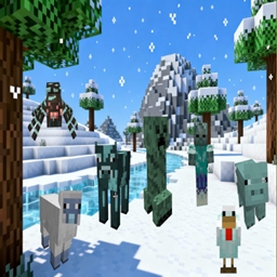 frozen mobs texture pack