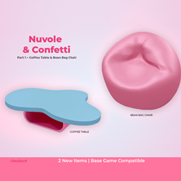 Nuvole & Confetti - PT.1 - File - The Sims 4 Build / Buy - CurseForge