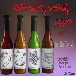 🌿Curry spices, saffron, pepper, wasabi part 6🌶️ - File - The Sims 4 ...