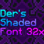 (Der's) Smooth Shaded Font - Faithful 32x - Minecraft Resource Packs ...