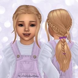 Violet Hair [Toddler] - File - The Sims 4 Create a Sim - CurseForge