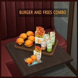 Burger And Fries Combo Recipe By icemunmun | Chinese Translation ...
