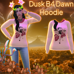 Dusk B4 Dawn Hoodie - The Sims 4 Create a Sim - CurseForge