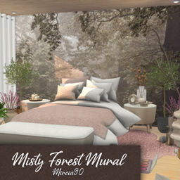Misty Forest Mural - The Sims 4 Build / Buy - CurseForge