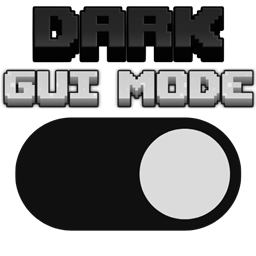Dark Mode Minecraft UI - Minecraft Bedrock Texture Packs - CurseForge