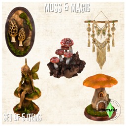 Moss & Magic - Fairycore Clutter - Files - The Sims 4 Build / Buy ...