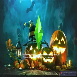 Halloween loading screen By Monisims - The Sims 4 Mods - CurseForge