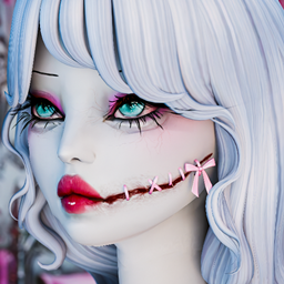 Smile : mouth scar with bow - The Sims 4 Create a Sim - CurseForge