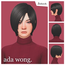 Ada Hair - Gallery - The Sims 4 Create a Sim - CurseForge