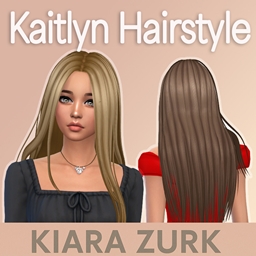 Kaitlyn Hairstyle - Files - The Sims 4 Create a Sim - CurseForge