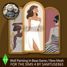 Refreshing Artsy Arch Painting #1 Sellable Samtuse963 - The Sims 4 ...