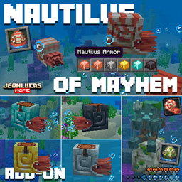 Nautilus of Mayhem Add-On - Minecraft Bedrock Addons - CurseForge