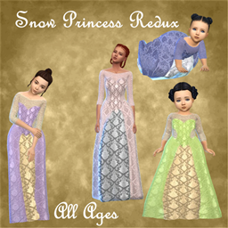 Snow Princess Redux - Gallery - The Sims 4 Create a Sim - CurseForge