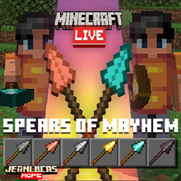 Spears of Mayhem Add-On - Gallery - Minecraft Bedrock Addons - CurseForge