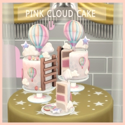 Pink Cloud Cake Recipe By icemunmun | Chinese Translation - The Sims 4 ...