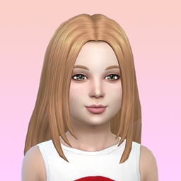 Hannah Hairstyle for Girls - Files - The Sims 4 Create a Sim - CurseForge