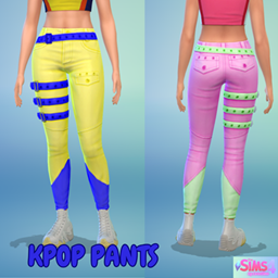 KPOP PANTS - Files - The Sims 4 Create a Sim - CurseForge