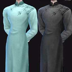 minguofeng changshan （ea mesh） - The Sims 4 Create a Sim - CurseForge