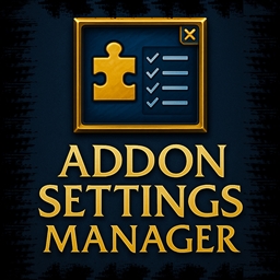 Addon Settings Manager - World of Warcraft Addons - CurseForge
