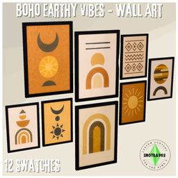 Boho Earthy Vibes - Wall Art - The Sims 4 Build / Buy - CurseForge