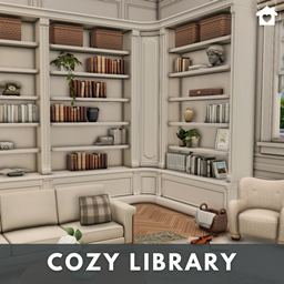 📚 Cozy Library - Gallery - The Sims 4 Rooms / Lots - CurseForge