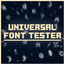 Universal Font Tester - Gallery - Minecraft Data Packs - CurseForge