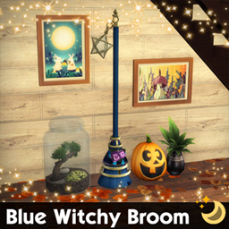 Blue Witchy Broom - The Sims 4 Build / Buy - CurseForge