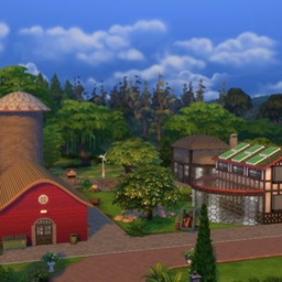 Farm with small shop - The Sims 4 Rooms / Lots - CurseForge