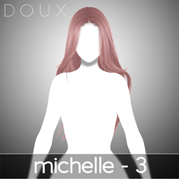Doux - Michelle Hairstyle (Back) - The Sims 4 Create a Sim - CurseForge