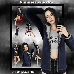 Just poses 28 - The Sims 4 Mods - CurseForge