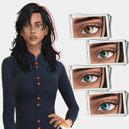 Eye Colors Three Set №2 - The Sims 4 Create a Sim - CurseForge