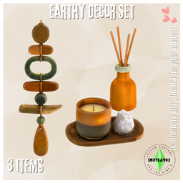 Earthy Decor Set - The Sims 4 Build / Buy - CurseForge