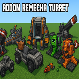 Remecha Turret - Minecraft Bedrock Addons - CurseForge