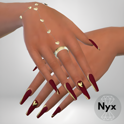 Shiny nails set 129 - The Sims 4 Create a Sim - CurseForge