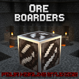 Ore Boarders by Four - Minecraft Bedrock Texture Packs - CurseForge