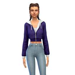 Teen Track Jacket - The Sims 4 Create a Sim - CurseForge