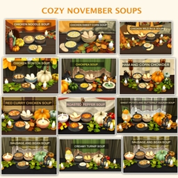 SOUP SET 2 Recipe By icemunmun | Chinese Translation - The Sims 4 ...