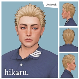 Hikaru Hair V2 - The Sims 4 Create a Sim - CurseForge