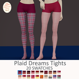 Plaid Dreams Tights - The Sims 4 Create a Sim - CurseForge