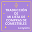 Traducción 🛒 Mi Lista de Compras de Comestibles – Insimnia 💜 - The Sims ...