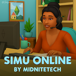 SimU Online Degrees by Midnitetech - Tradução PTBR - The Sims 4 ...