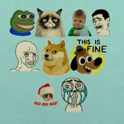 🌀 Meme Mood Sticker Pack - Gallery - The Sims 4 Build / Buy - CurseForge