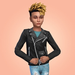 Mosch Jacket Moto for Kids - The Sims 4 Create a Sim - CurseForge
