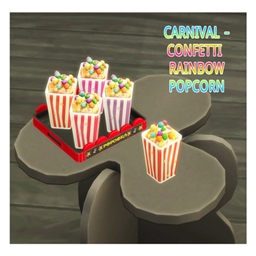 Carnival - Confetti Rainbow Popcorn Recipe By icemunmun | Chinese ...