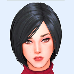 Ada Hair - JohnnySims - The Sims 4 Create a Sim - CurseForge