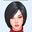 Ada Hair - JohnnySims - JohnnySims_Ada_Wong_Hair.zip - The Sims 4 ...